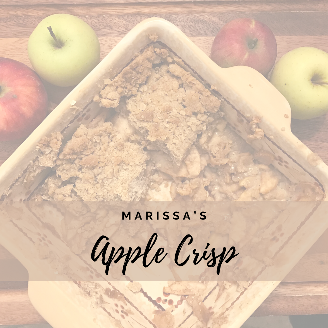 Marissa’s Apple Crisp! – Quirky Workin' Mom's